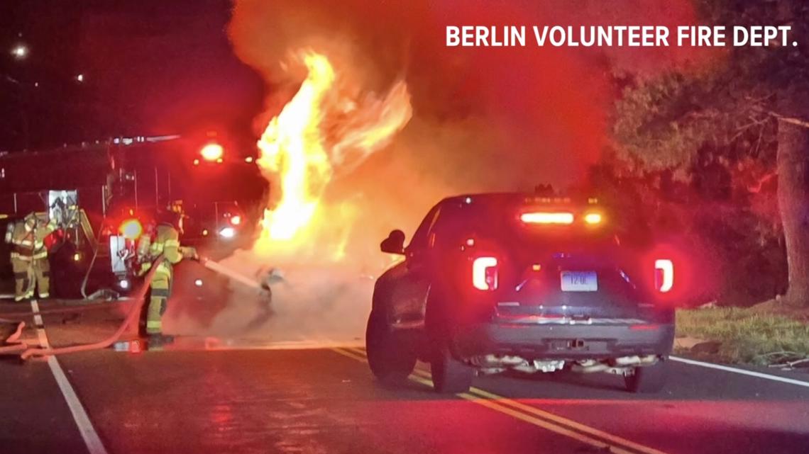 Car Crash Fire