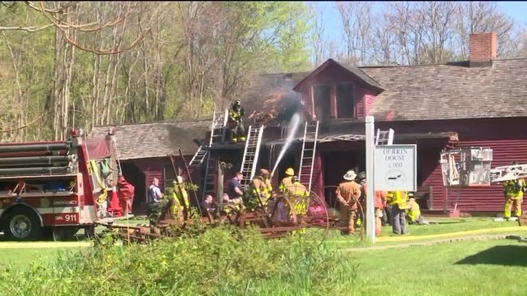 Fire severely damages historic house in Avon | fox61.com