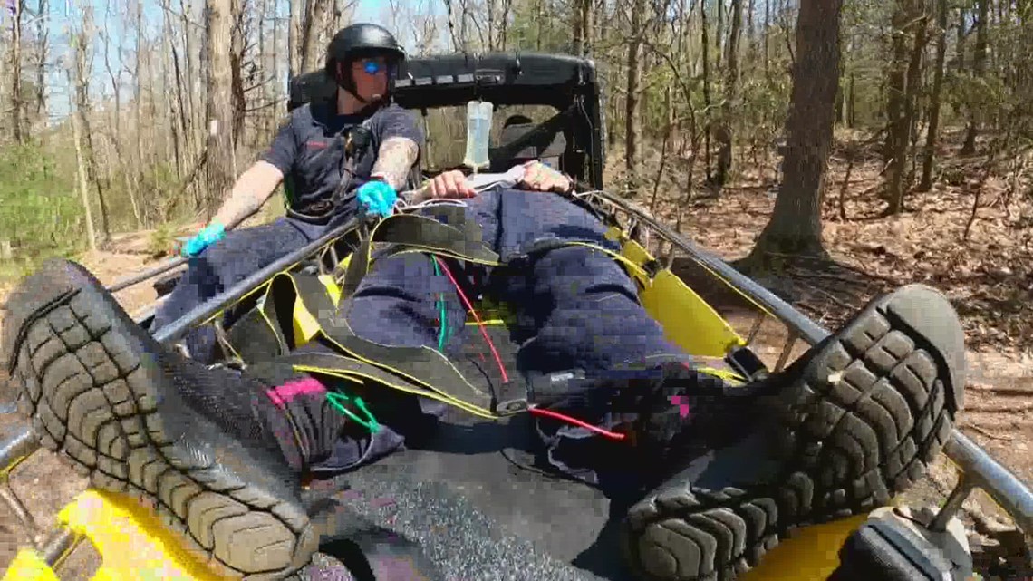 UTVs hit trails in Connecticut's remote rescue fire crew training ...