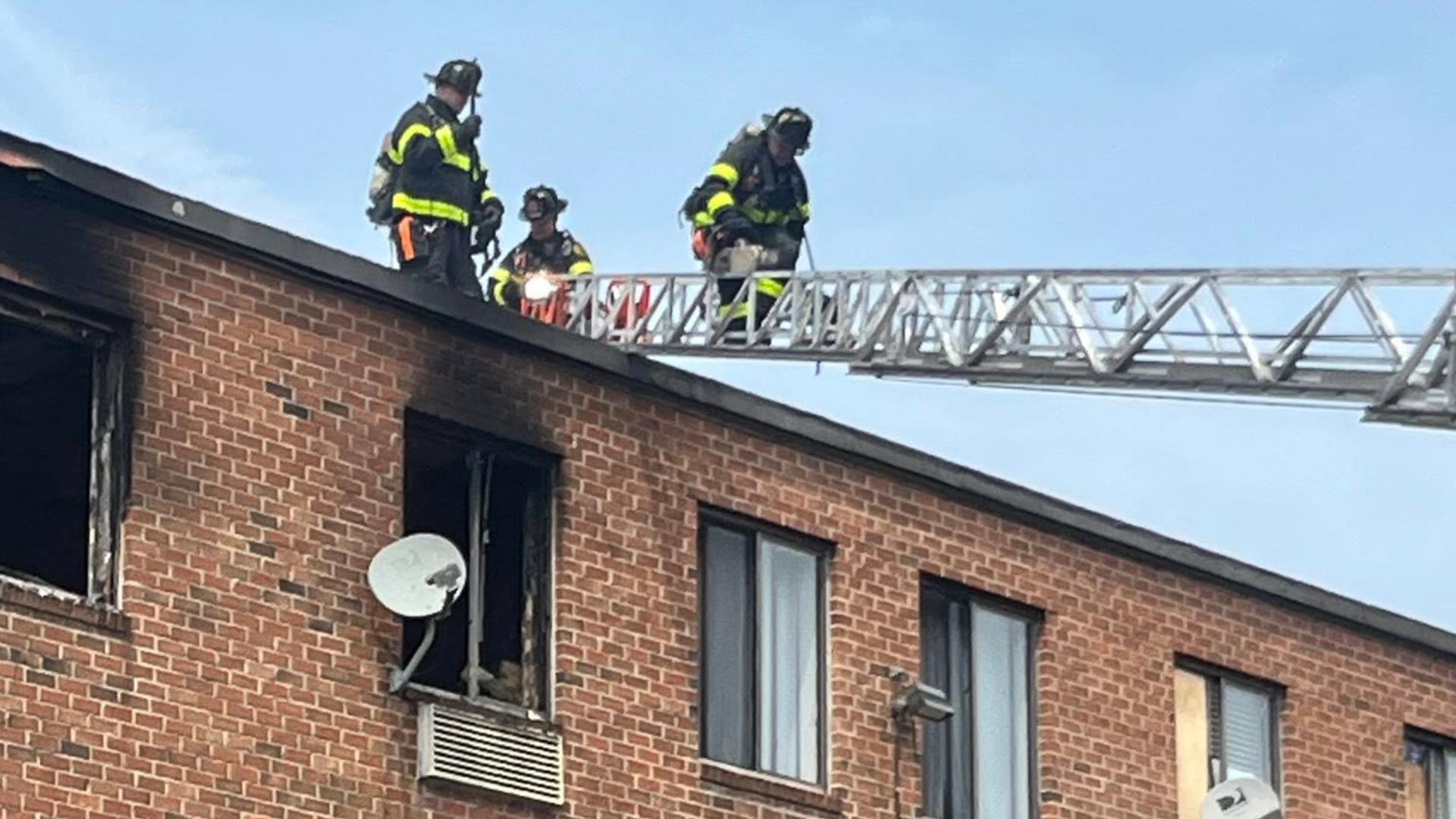 14 families displaced after Barry Square apartment fire in Hartford ...