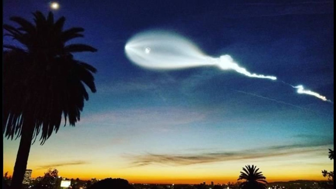 Aliens in California? SpaceX launch had people in shock | fox61.com