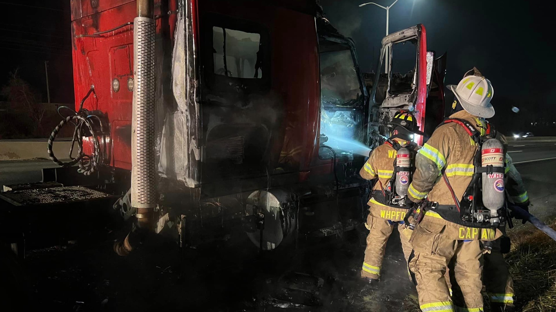 Crews tackle tractor-trailer fire on Conn. highway | fox61.com