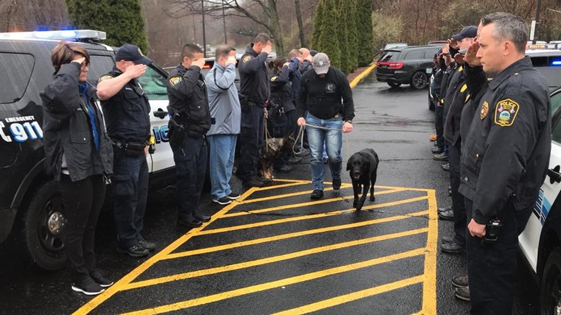 Naugatuck police mourn the loss of retired K9 | fox61.com
