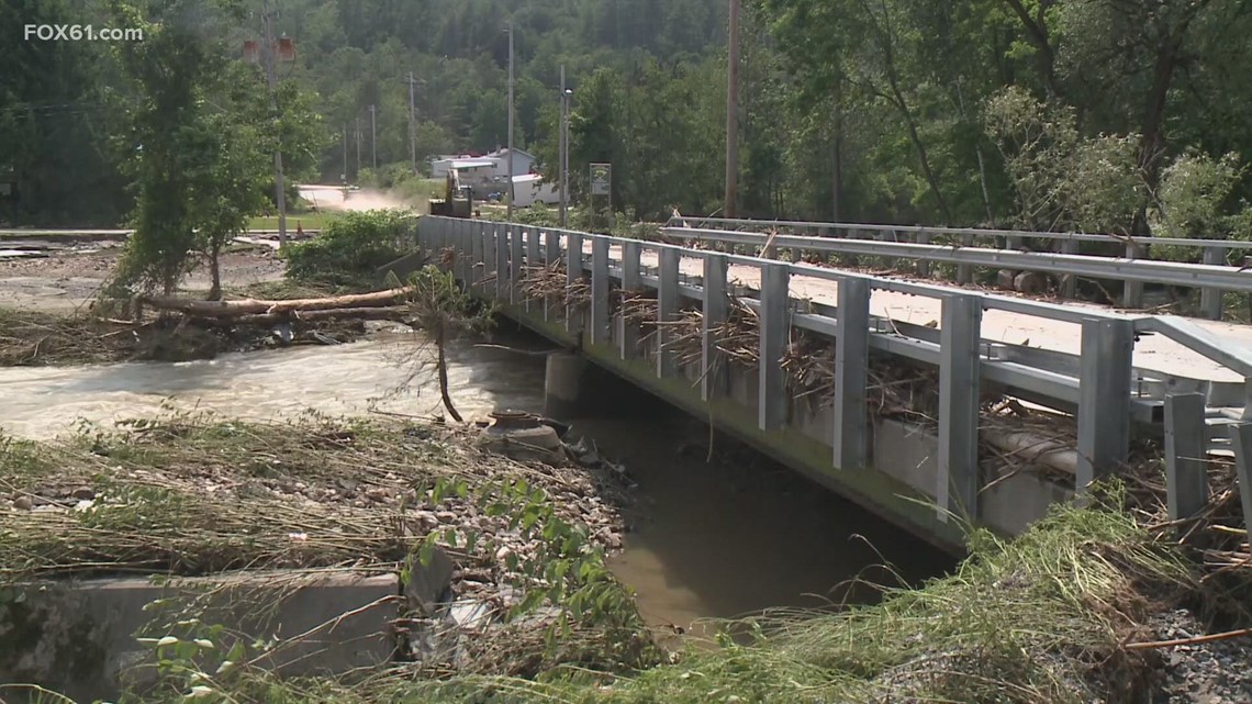 Flood waters brought Vermont destruction, now flowing south | fox61.com