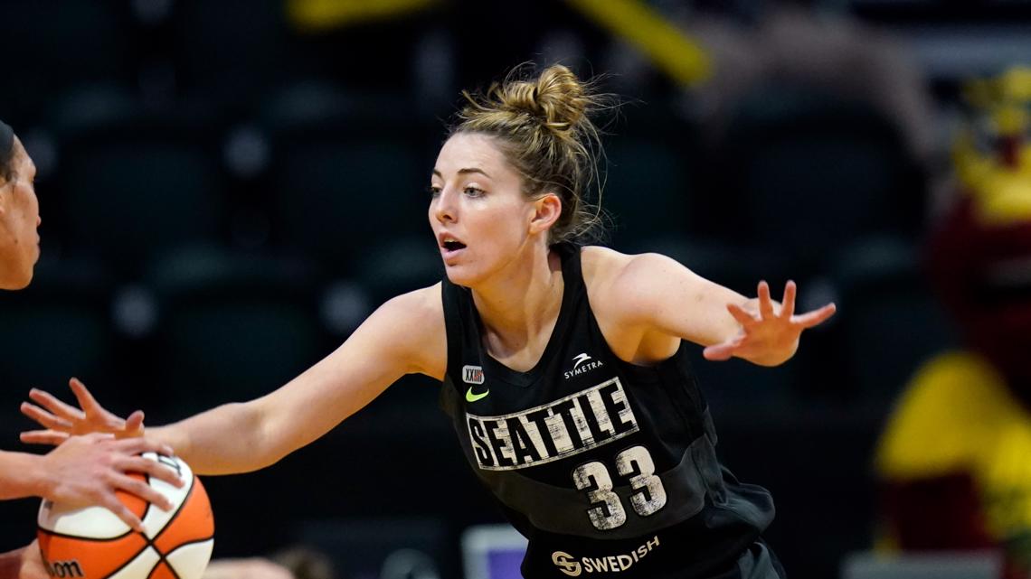 Katie Lou Samuelson out of Olympics after contracting COVID-19 | fox61.com