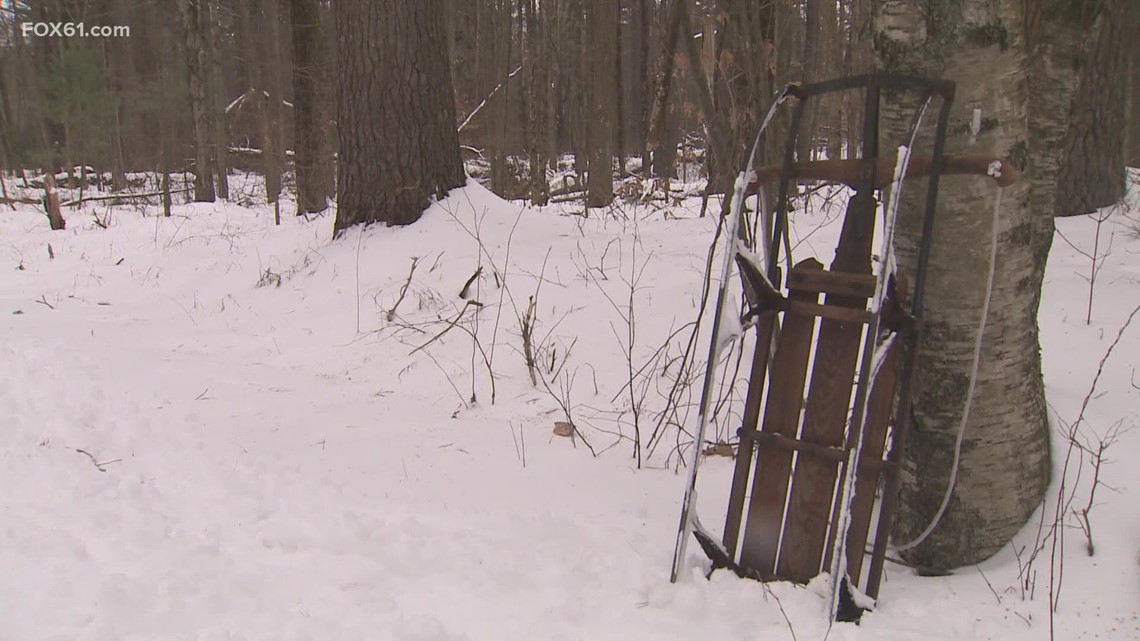 Anchor visits CT's best sledding hills to honor late man's wish | fox61.com