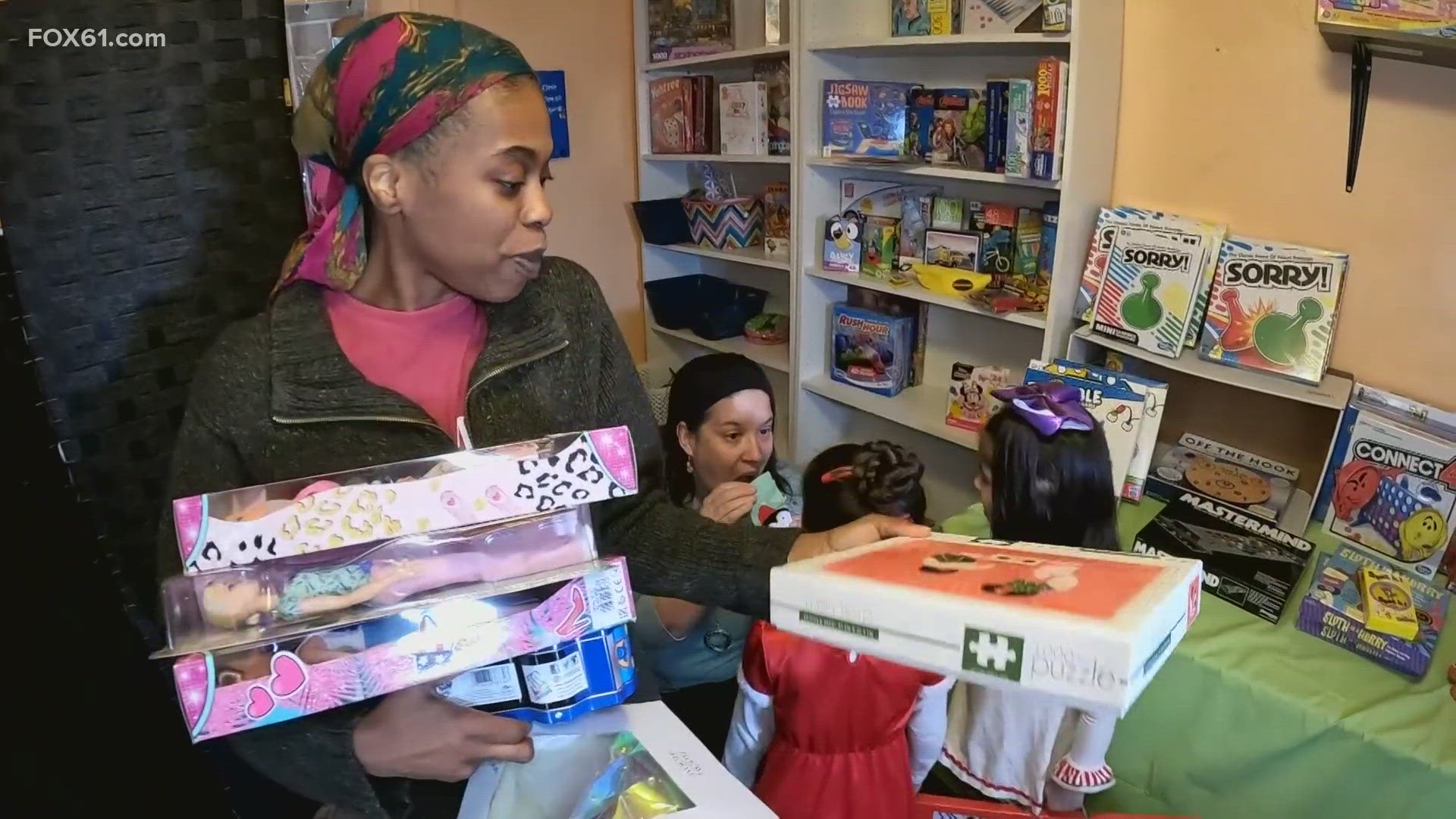 More than 3,000 toys given out to 500 DCF-involved families at South ...