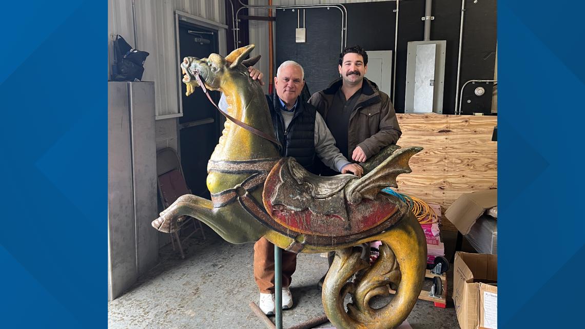 Quassy Park recovers stolen sea monster carousel figurine after 40 ...