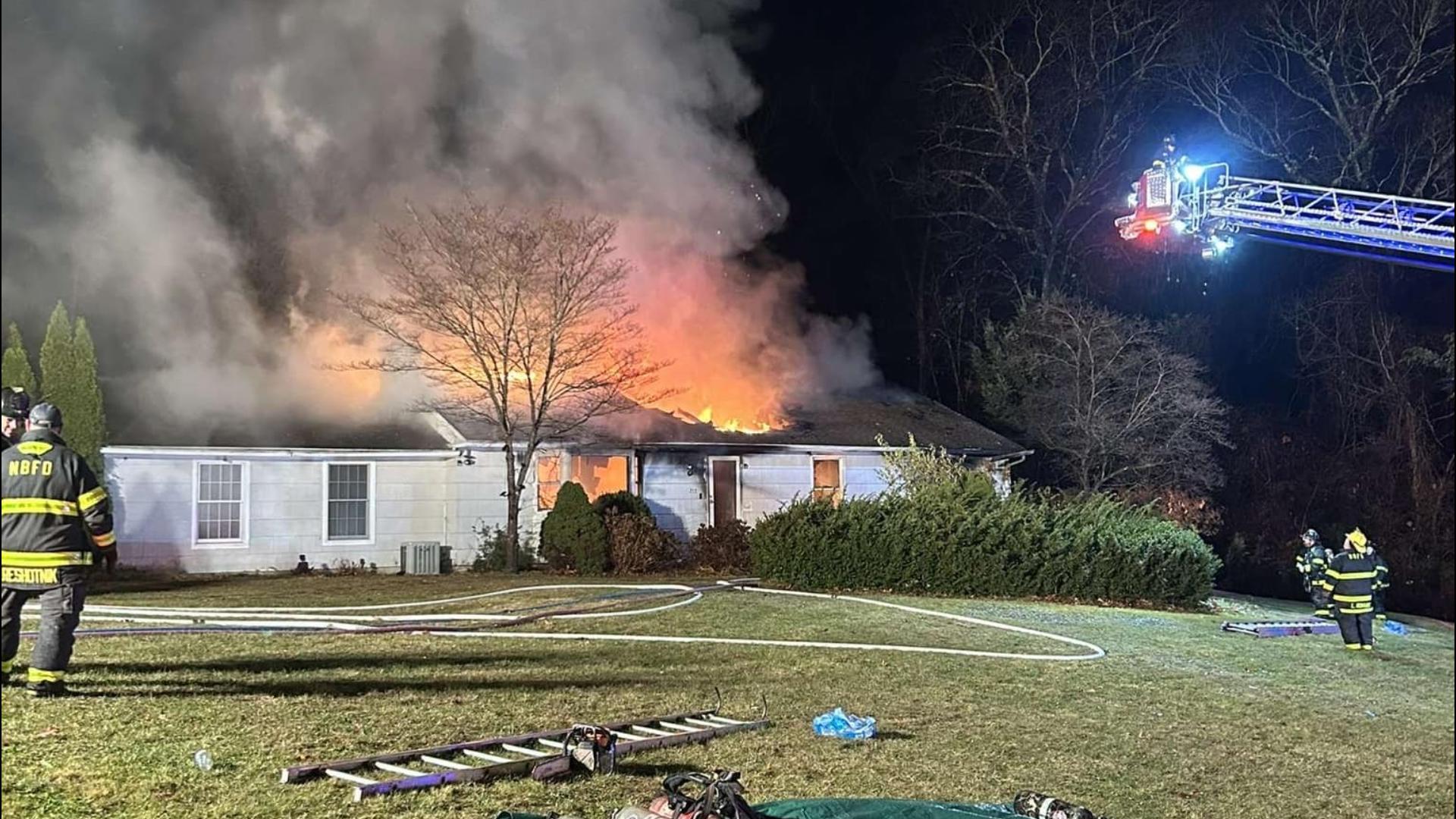 3 firefighters with burn injuries after house fire in North Branford ...