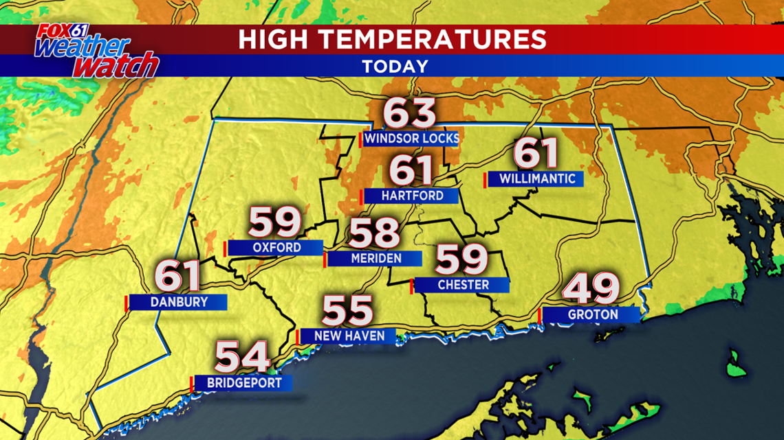 Spring warmth fades, damp stretch of weather ahead | fox61.com