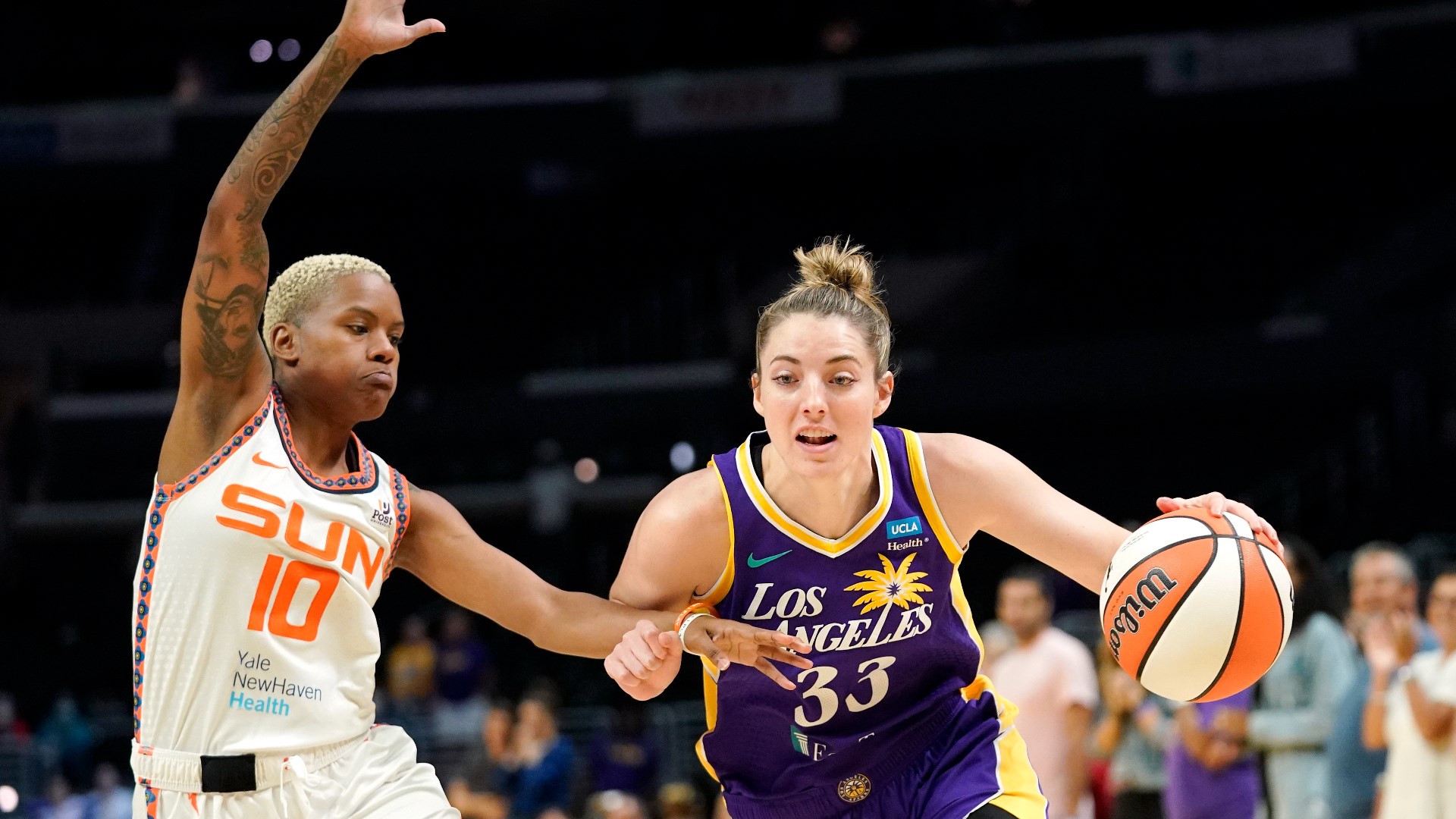 UConn's Katie Lou Samuelson welcomes baby girl | fox61.com