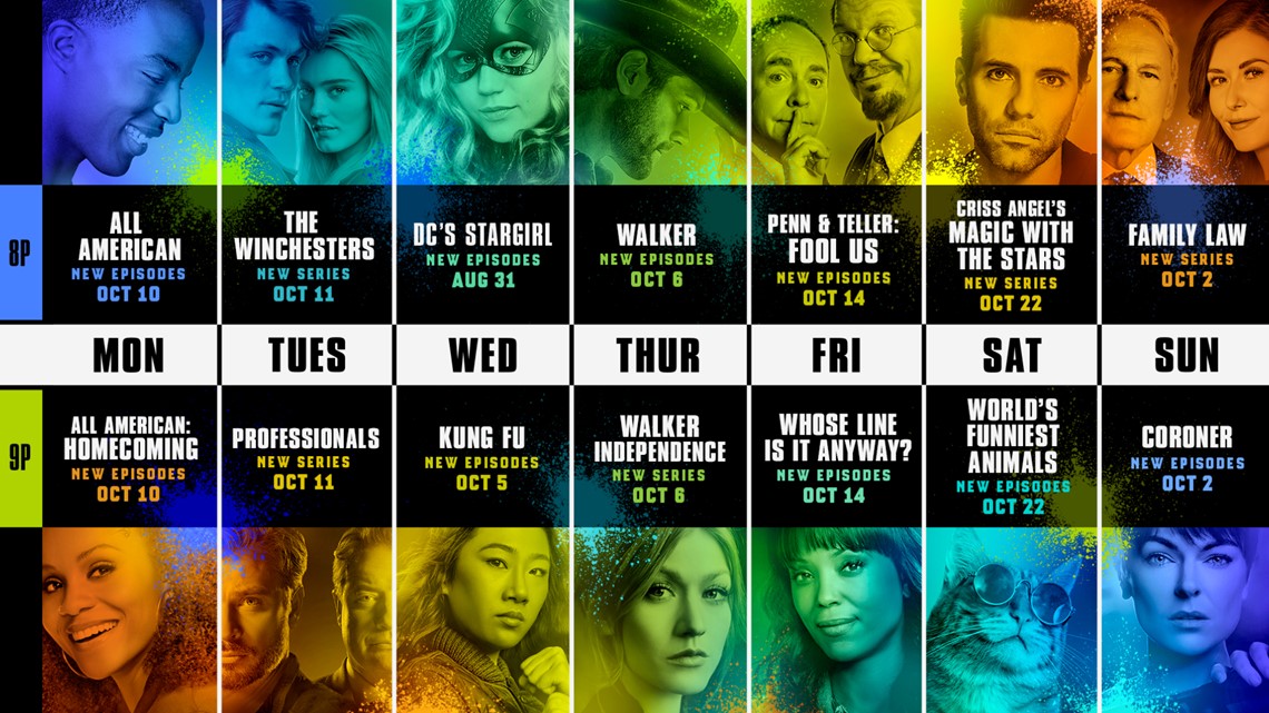 Complete CW Fall 2022 TV Schedule | fox61.com