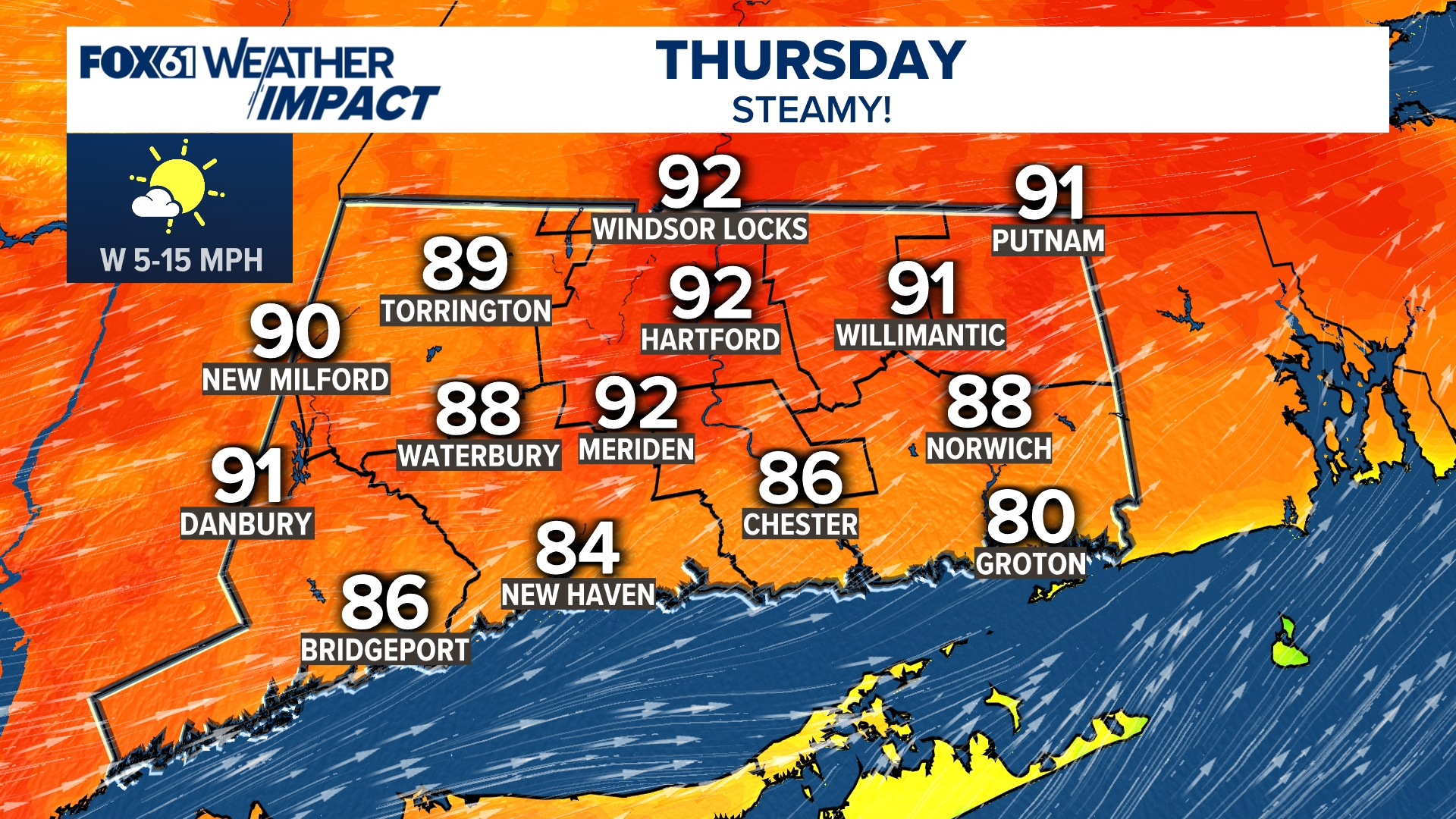 Connecticut's latest weather forecast | fox61.com