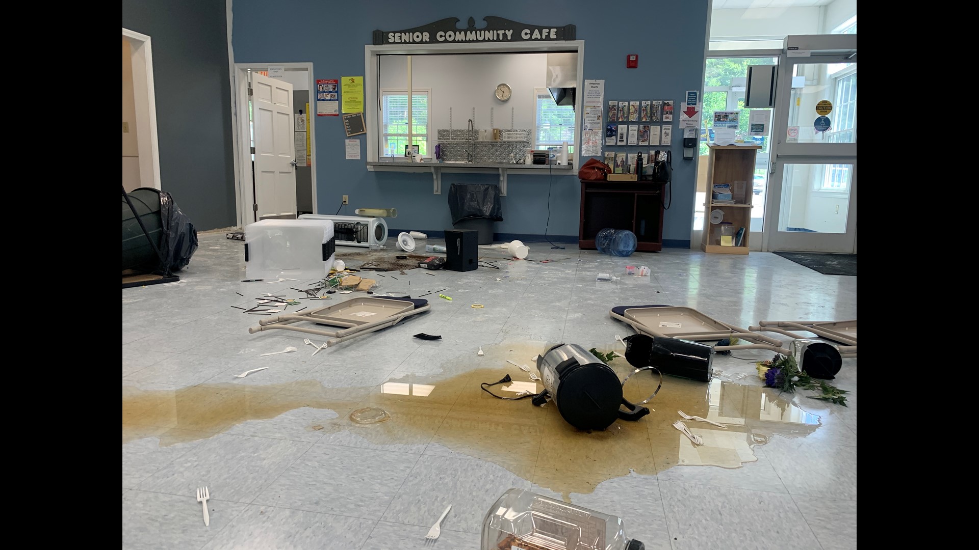 Wolcott Police: Vandals break in to senior center causing thousands in ...