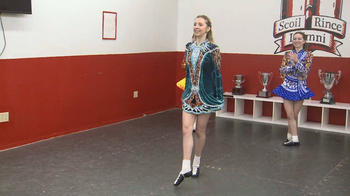 Irish step dancers ready for Hartford, Conn. St. Patrick's parade ...