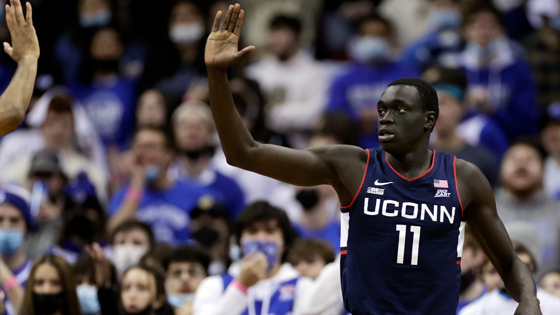 UConn's Akok Akok transfers to Georgetown University | fox61.com