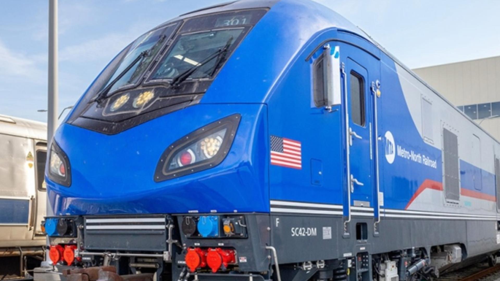 Trains with battery- and electric-powered locomotives for New Haven ...