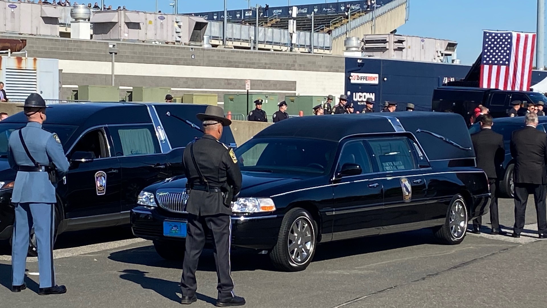 Joint funeral service held for fallen Bristol, Conn. officers | fox61.com