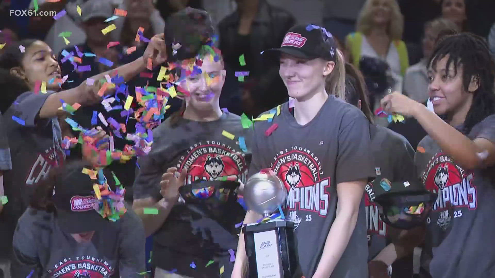 UConn women's basketball wins 23rd Big East title with 70-50 victory ...