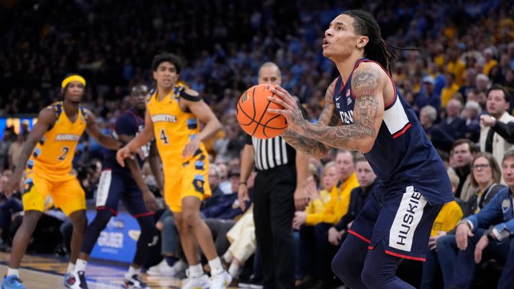 Solo Ball carries UConn past No. 9 Marquette with career-high 25 points ...