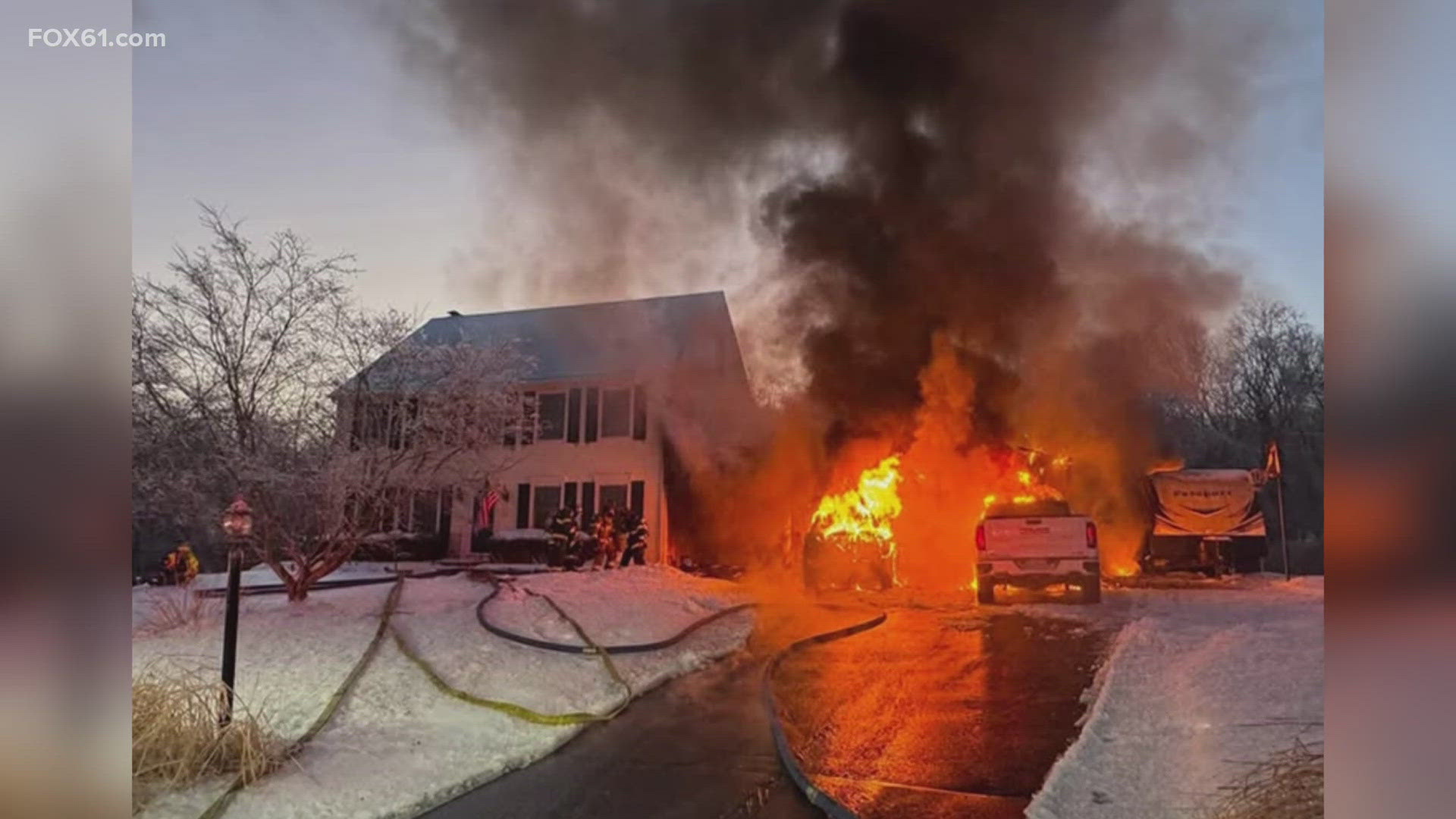 Burlington firefighters, EMS respond to fire at house on Gilbert Lane ...