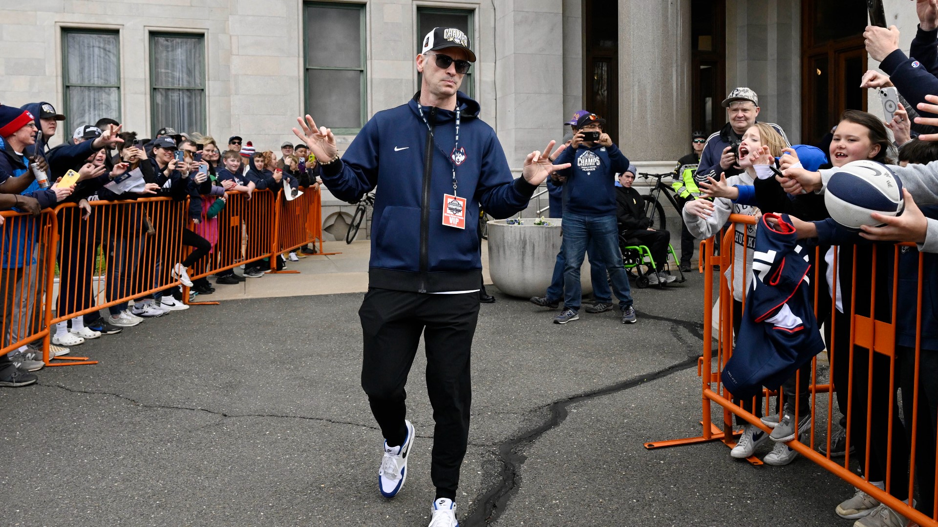 UConn Men's Basketball victory parade rally | fox61.com
