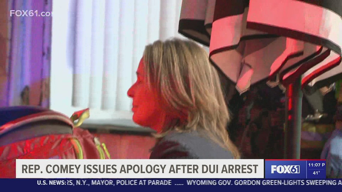 CT Rep. Comey apologizes for DUI crash, arrest | fox61.com