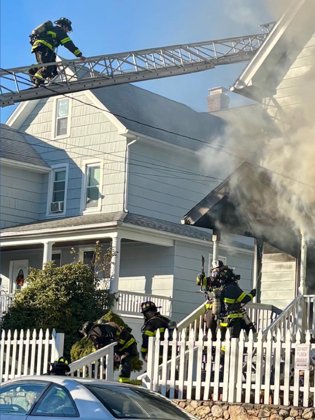 5 firefighters injured, 12 displaced after Norwalk house fire | fox61.com