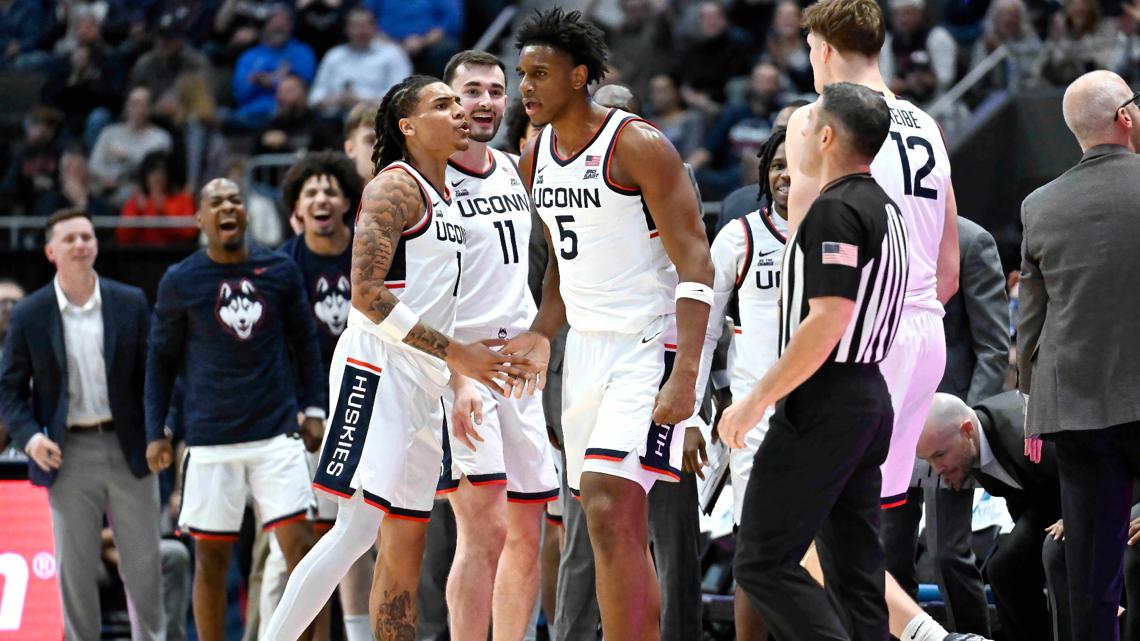 UConn men’s basketball buries UMass Lowell 110-47 in Reed’s dominant return | fox61.com