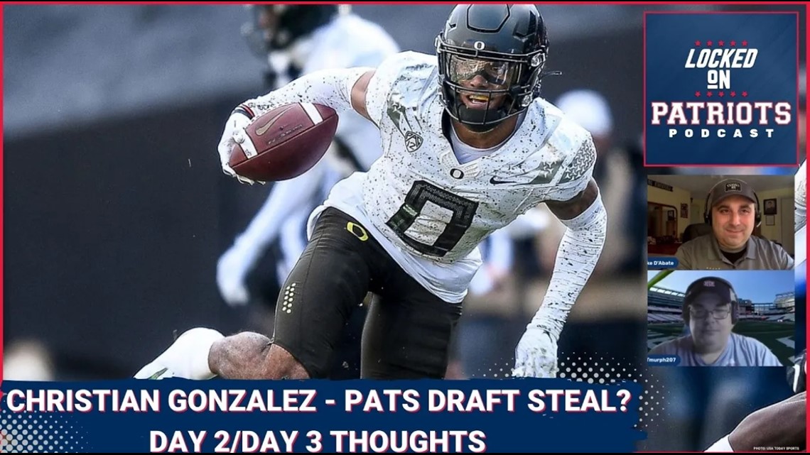 New England Patriots: Christian Gonzalez, Draft Steal? Day Two, Day ...