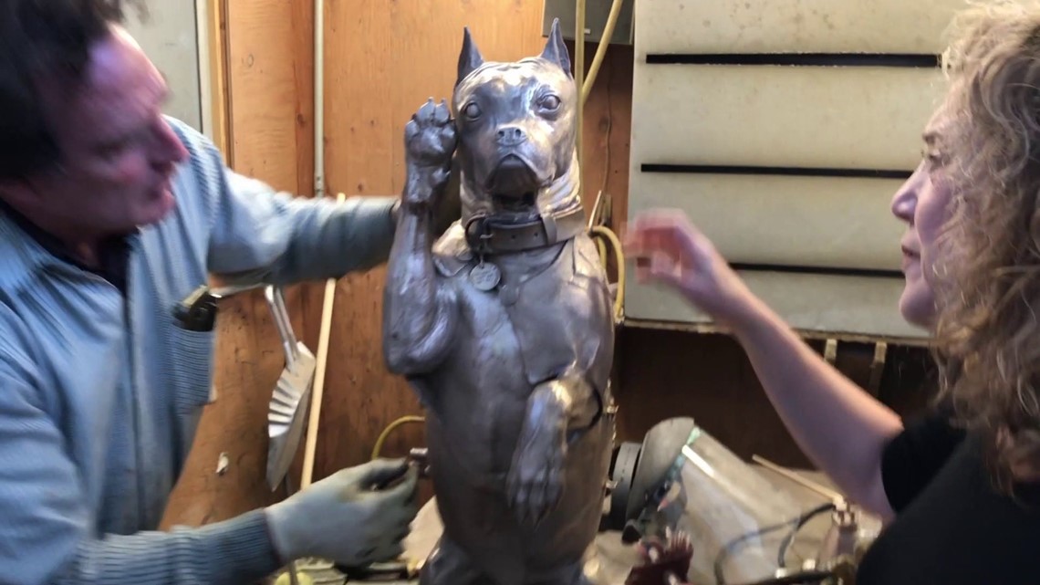 Monument honors famous WWI war dog Stubby | fox61.com