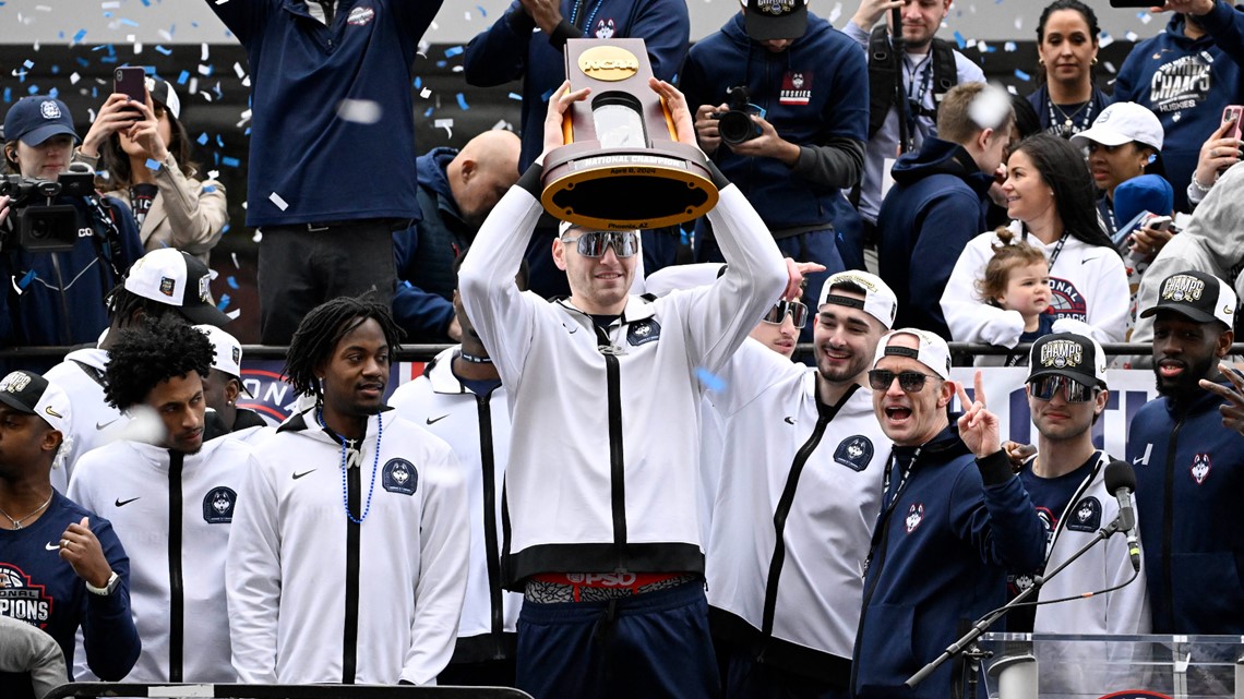UConn Men's Basketball victory parade rally | fox61.com