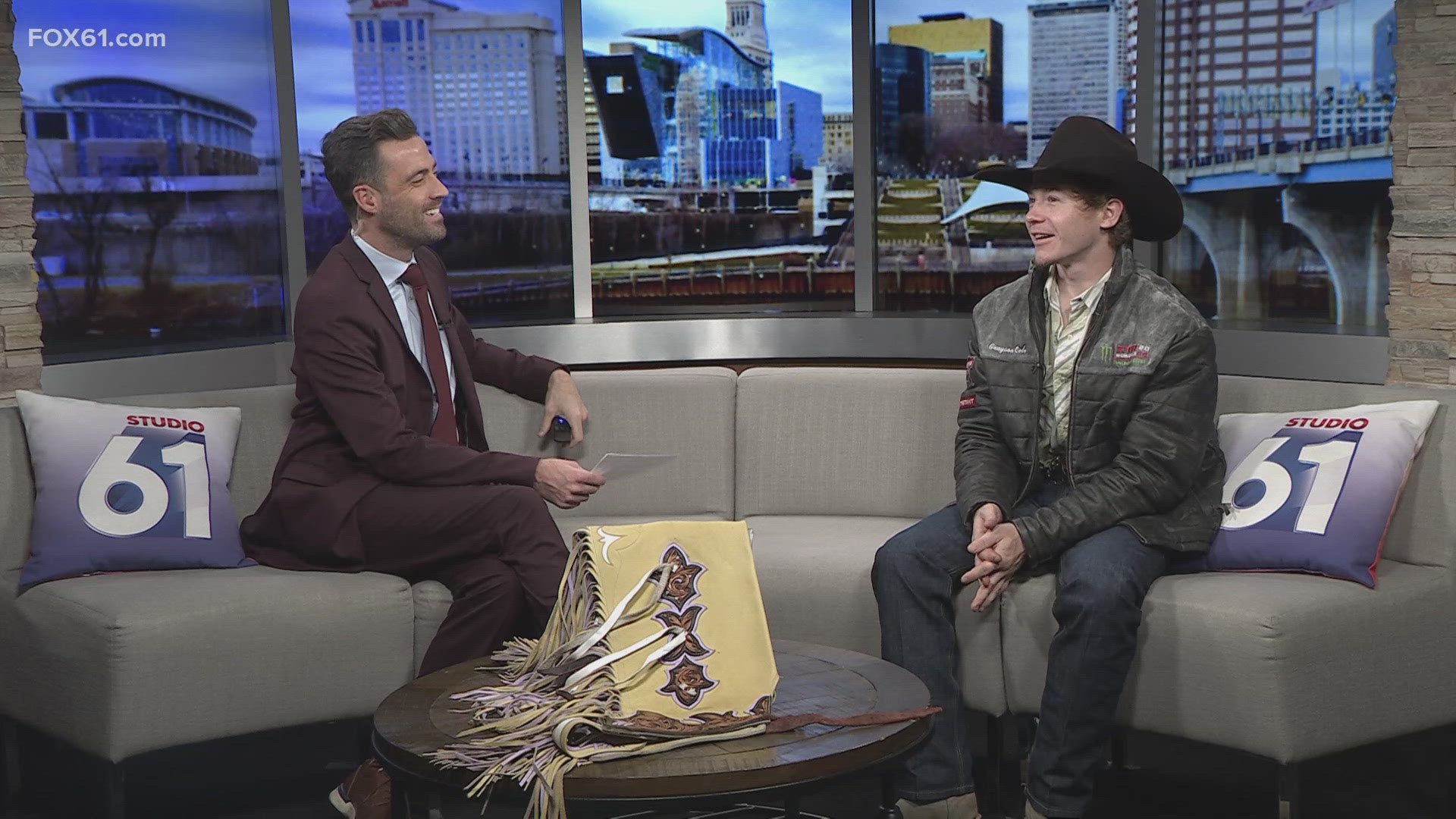 Professional bull riding champion returns to Bridgeport to show off ...