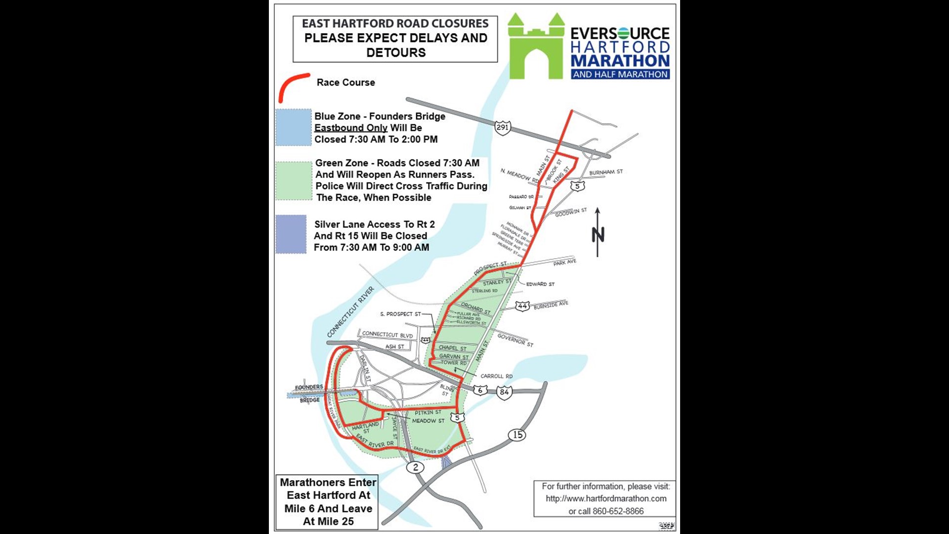 Road closures for Saturday’s Hartford Marathon | fox61.com