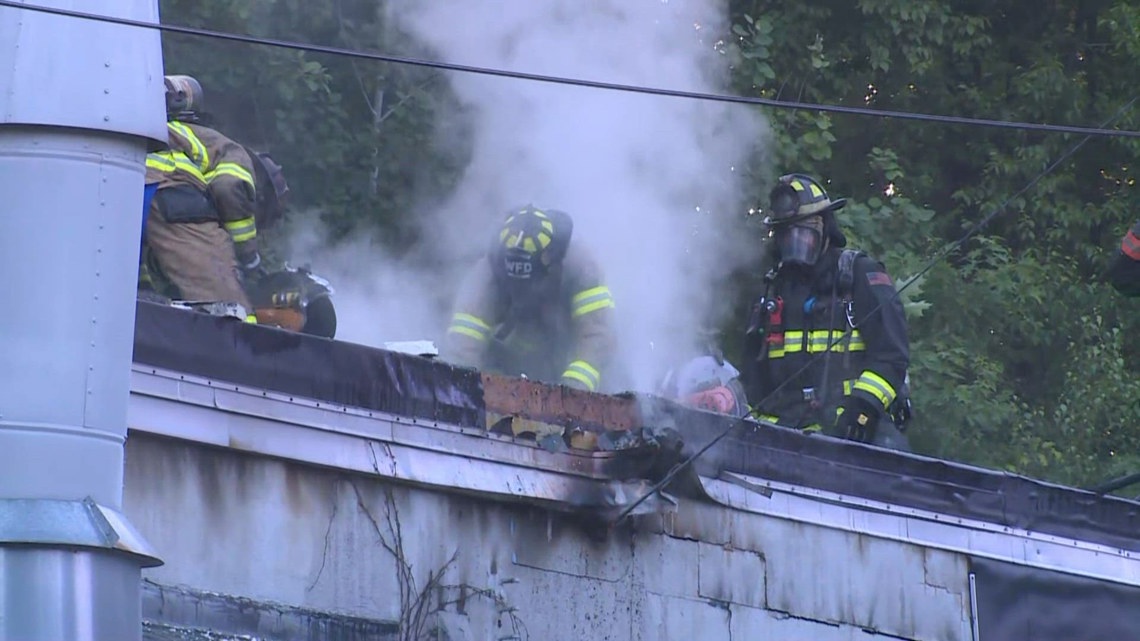 Barkhamsted structure fire closes Old North and Old Hartford roads ...