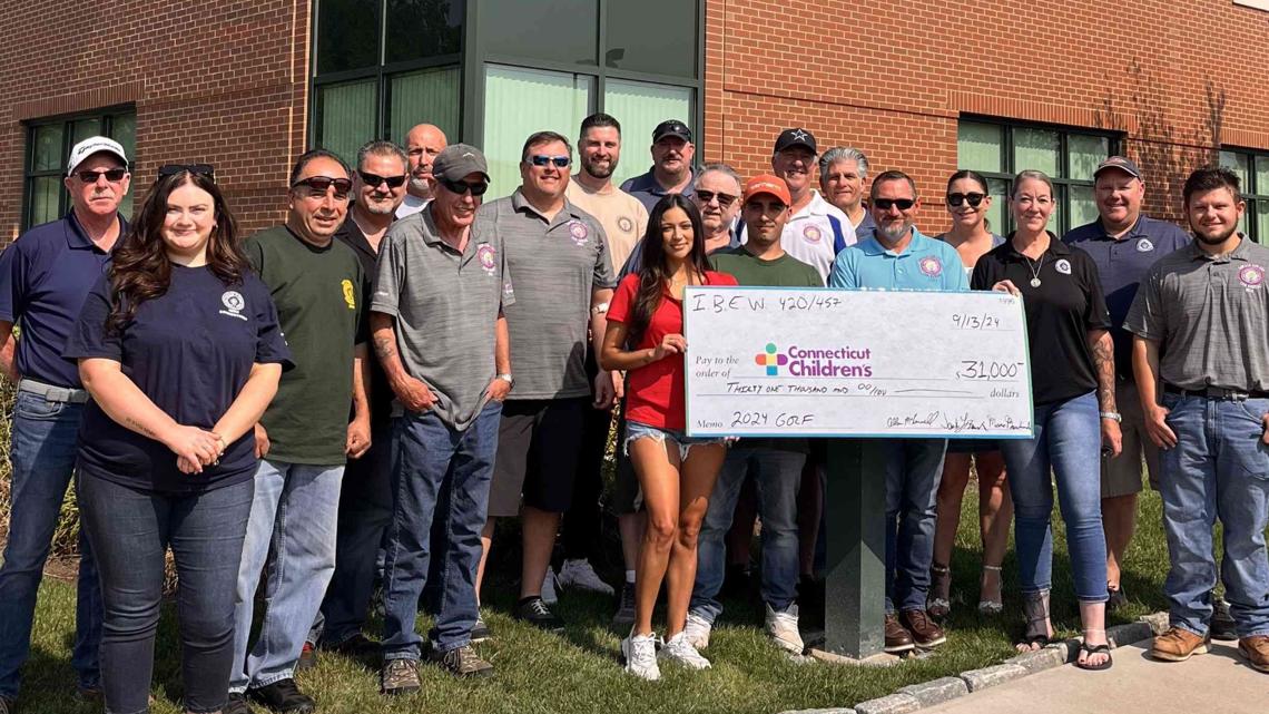 IBEW Local 420 donates to Connecticut Children’s Medical Center | fox61.com