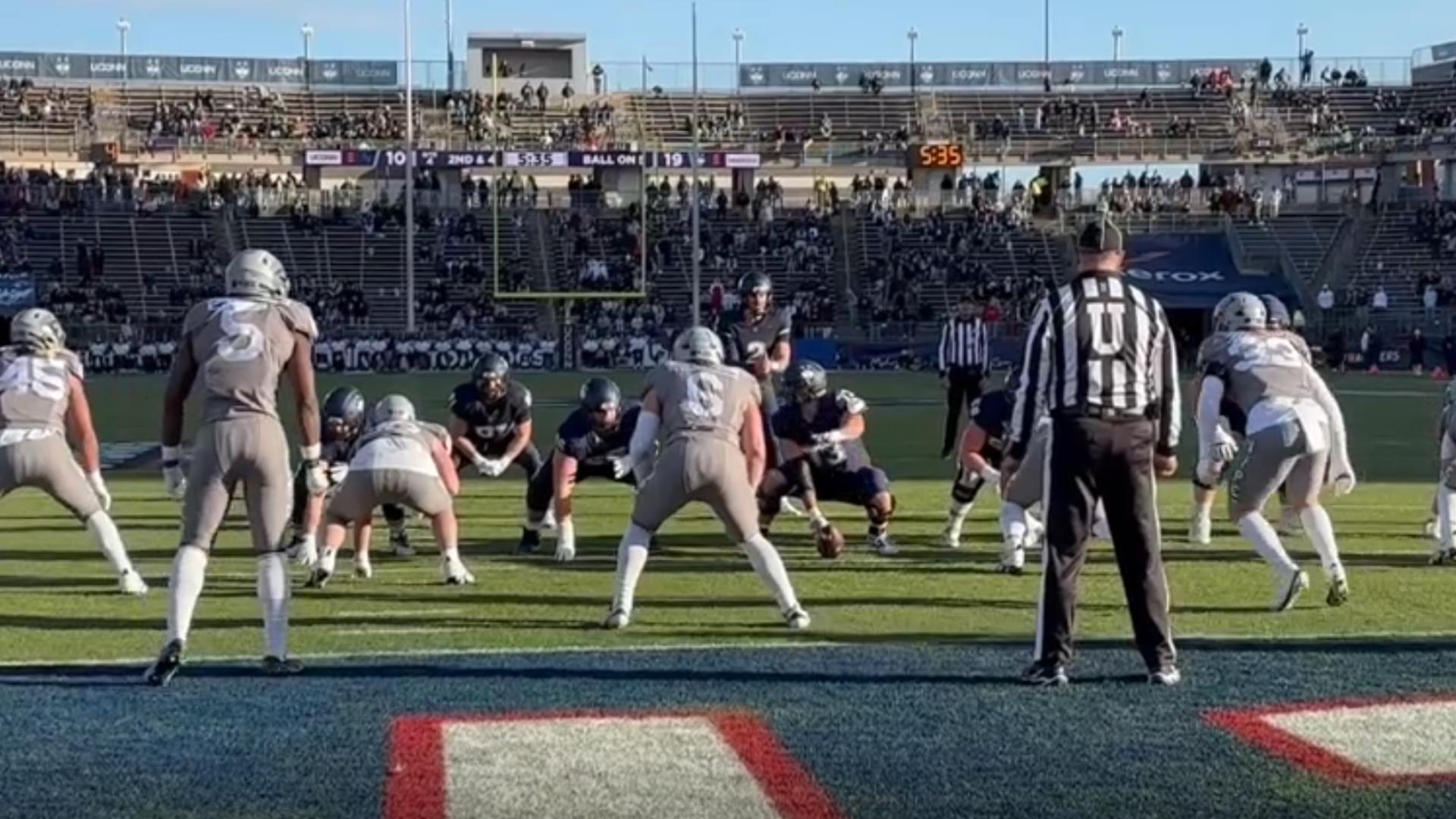 Edwards’ brilliant second half leads UConn football past Air Force 26 ...