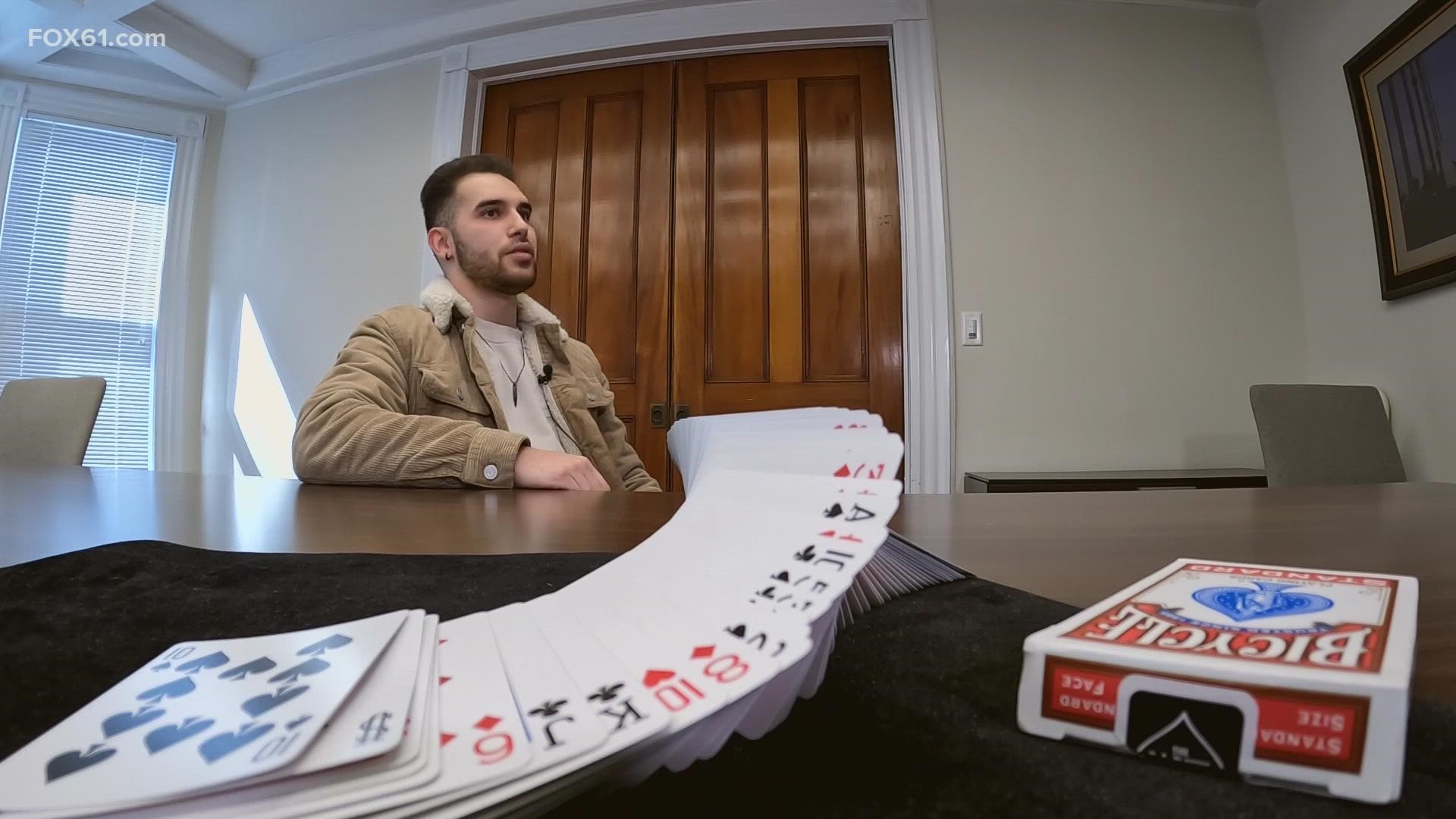 Connecticut college student headed to Las Vegas to perform magic ...