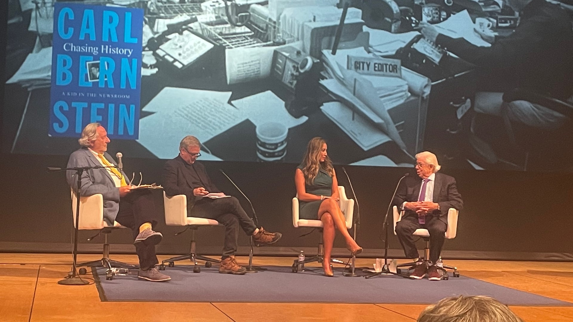 Bernstein discusses democracy, journalism at Fairfield University ...