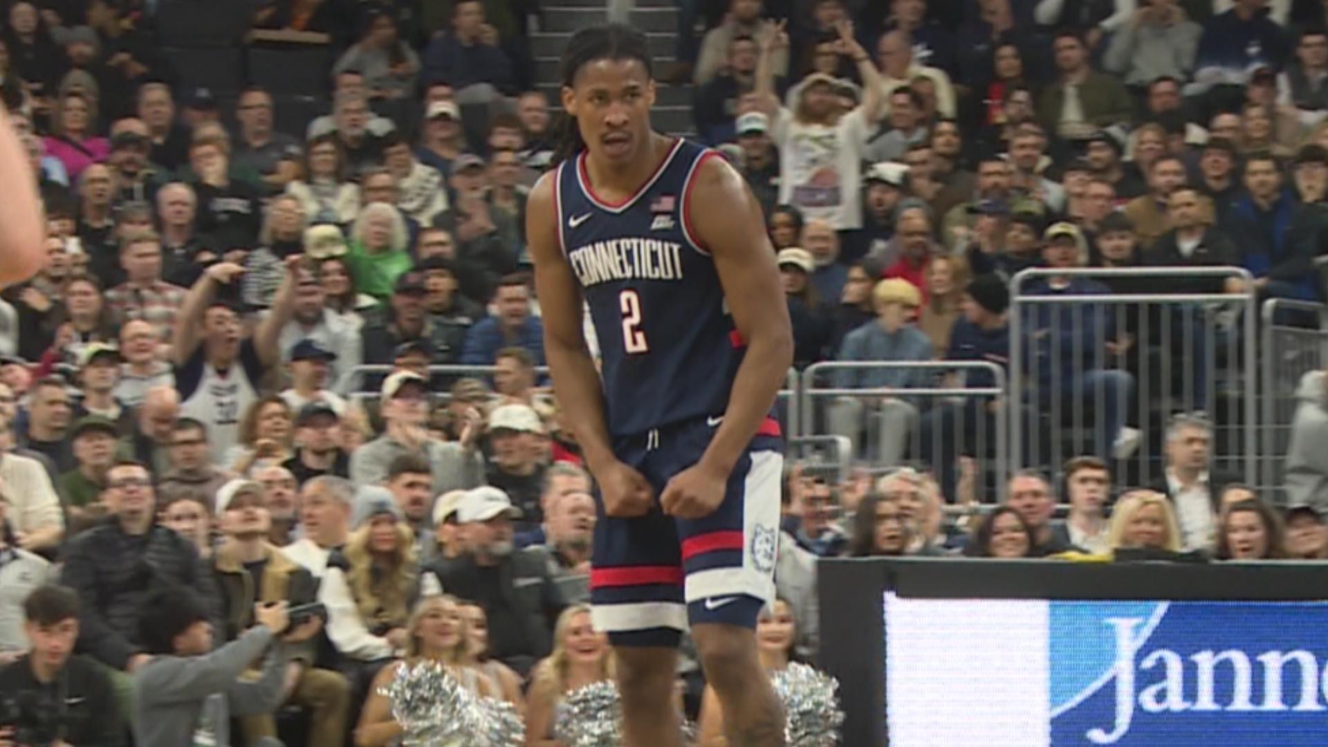 Prolific pair of UConn men’s basketball guards sweep Big East weekly ...