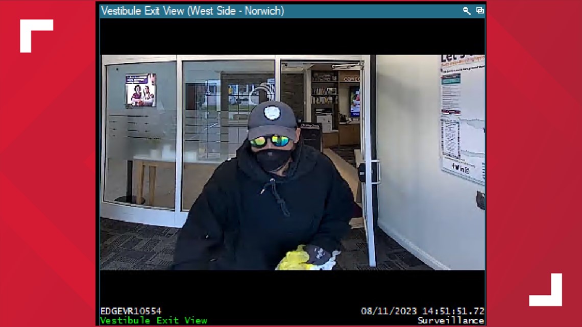Norwich Robbery Suspect On The Loose Police Reveal Photo