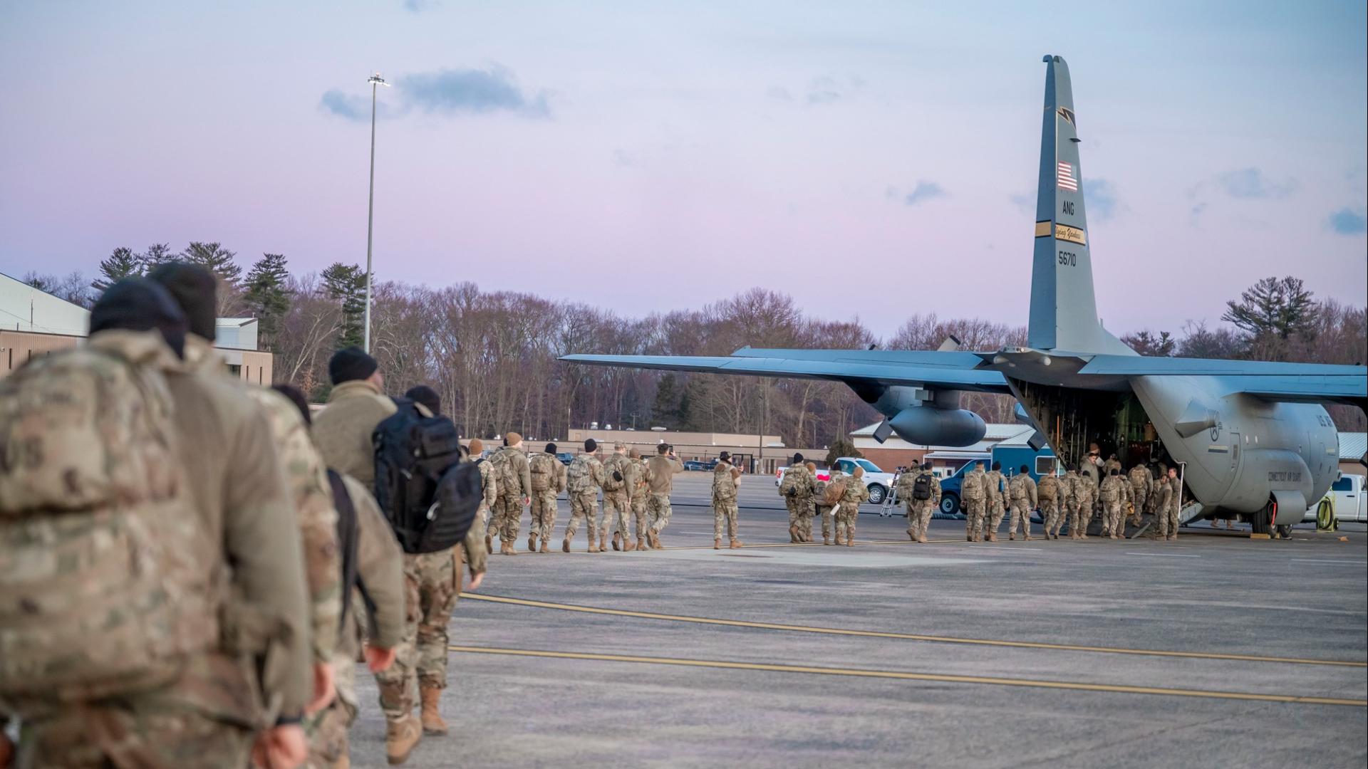 Conn. National Guard, State Police deployed for Presidential ...
