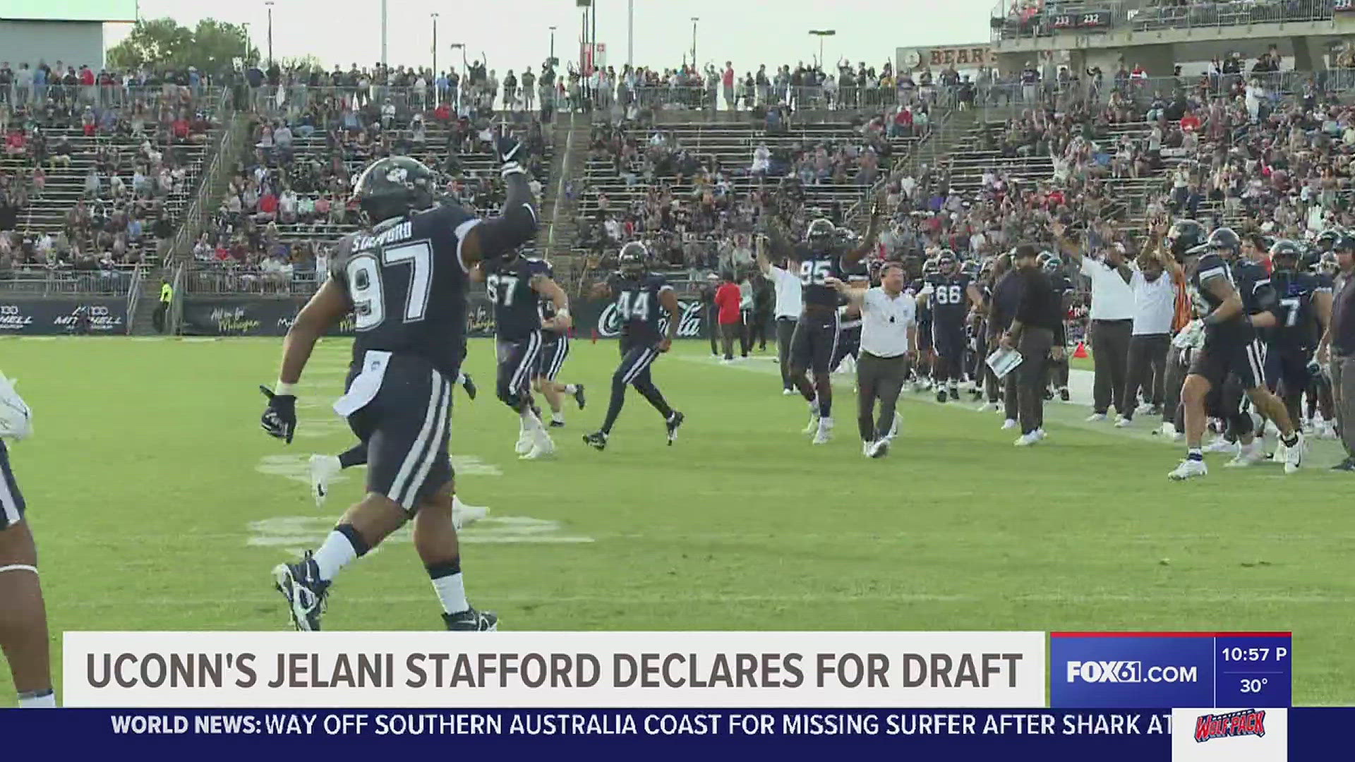 UConn Chase Lundt eyes NFL Draft | fox61.com