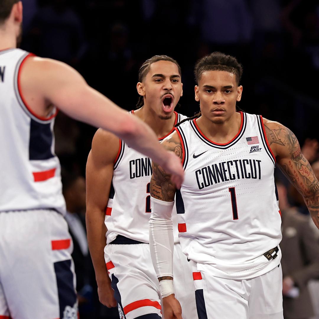 No. 5 UConn men show identity in wire-to-wire 74-61 win over No. 13 ...