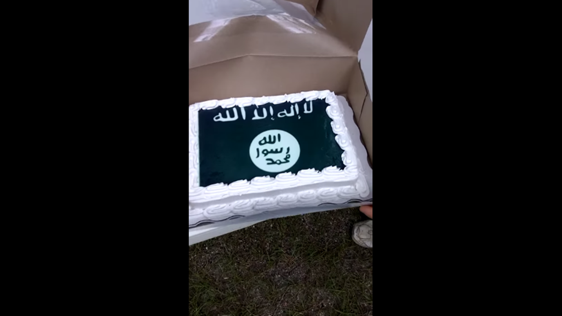 Walmart responds after baker makes customer a cake with ISIS flag ...