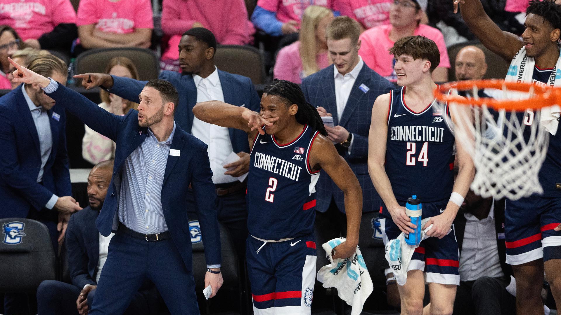 UConn men’s basketball team plays best game in weeks, cruises past ...