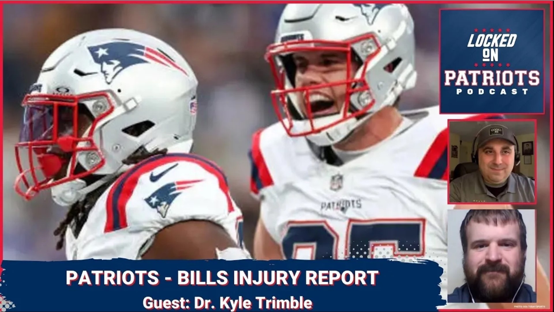 New England Patriots, Buffalo Bills injury report: Rhamondre Stevenson ...