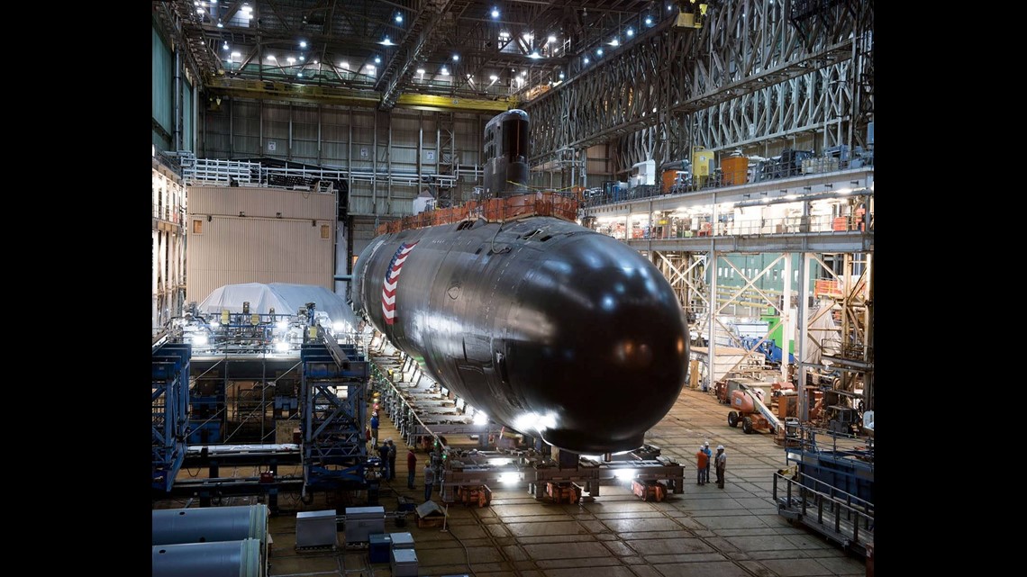 Groton’s Electric Boat delivers $2.7B attack submarine to Navy | fox61.com