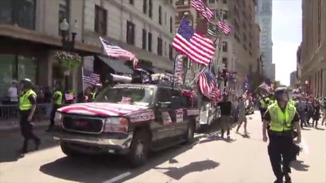 Protesters arrested at ‘straight pride’ parade due in court | fox61.com