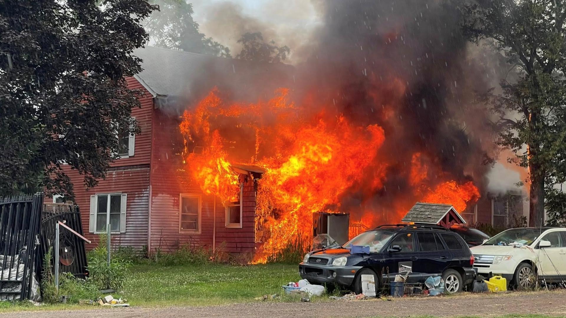 Fire breaks out at South Windsor farmhouse | fox61.com